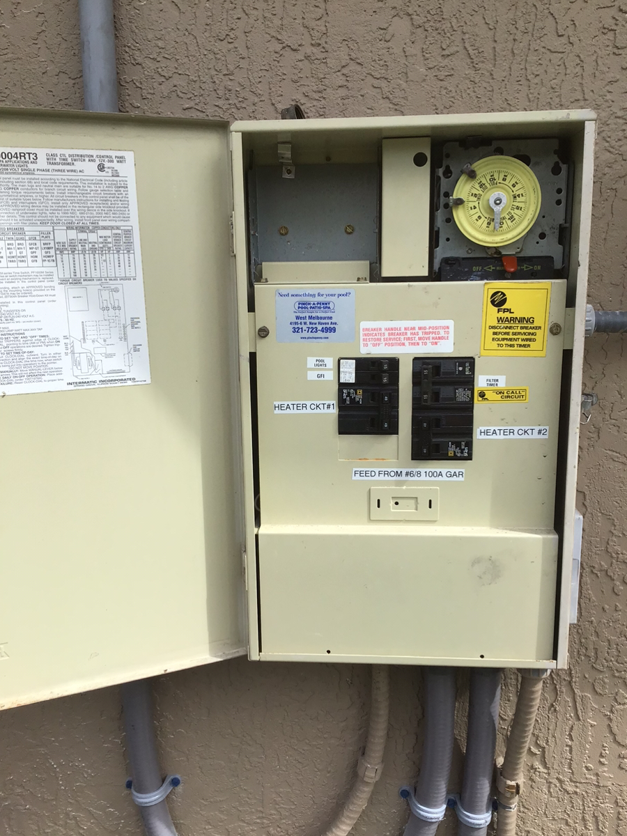 Spa heater install for a pool - Call us 321-529-1115 - Cornelius ...